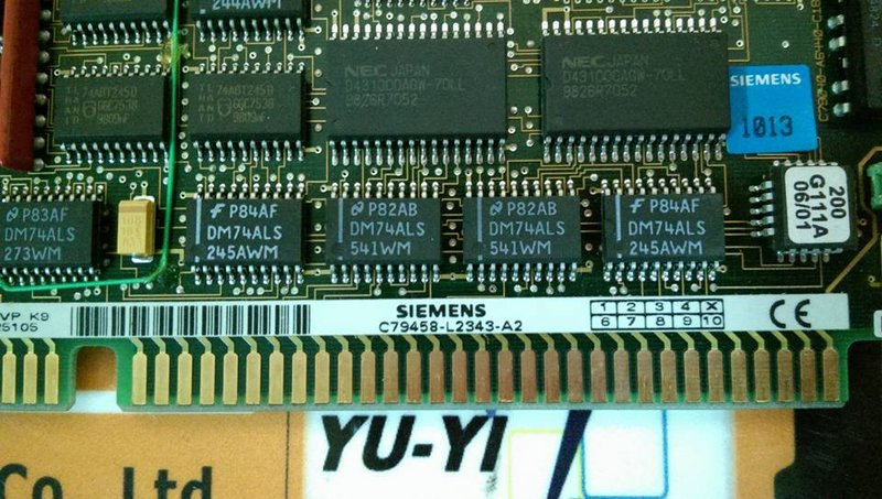 SIEMENS C79458-L2343-A2 COMMUNICATION UNIT - 裕益科技自動化設備可程式編碼器PLC分散式控制系統DCS